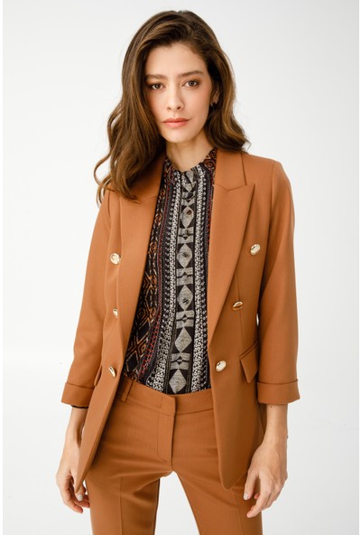 Ekol Duble Kol Kapak Cepli Ceket Ekol Duble Kol Kapak Cepli Ceket