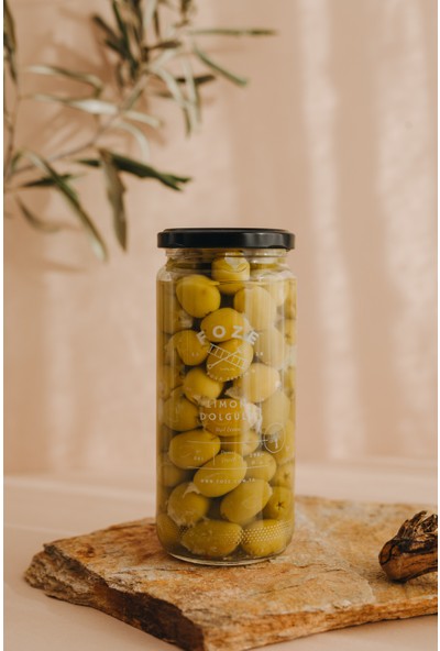 Foze Limon Dolgulu Yeşil Zeytin 290 Gr (3'lü Set) Foze Limon Dolgulu Yeşil Zeytin 290 Gr (3'lü Set)