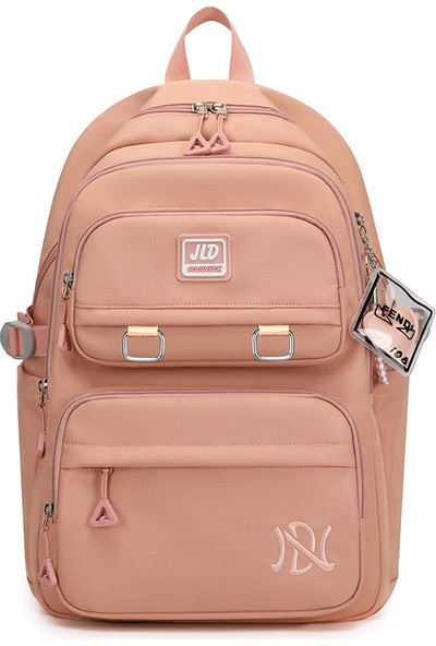 Jianghao Yeni Büyük Kapasiteli Sırt Çantası Kadın Kore Gündelik Okul Çantası