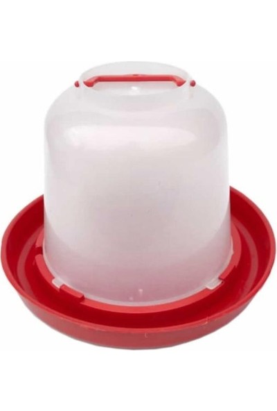 Ercika Plastik Tavuk Hindi Kanatlı Suluğu Plastik Suluk 6 lt Tavuk Suluk