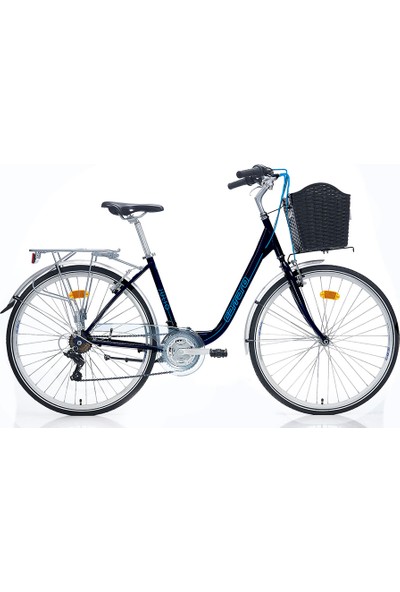 Carraro Julio 28 Jant 430H V Bayan Bisikleti Siyah - Mavi