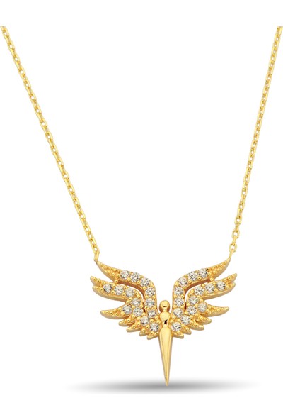 ÇGK KUYUMCULUK Mikail Meleği Altın Kolye 8k