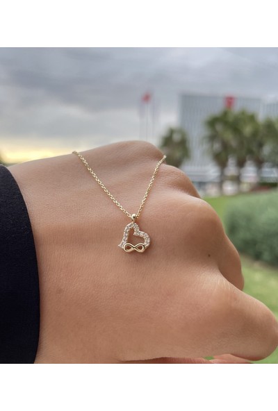 ÇGK KUYUMCULUK Kalp Altın Kolye ZK0237