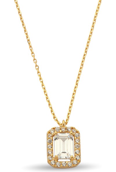 ÇGK KUYUMCULUK Baget Altın Kolye ZK0152