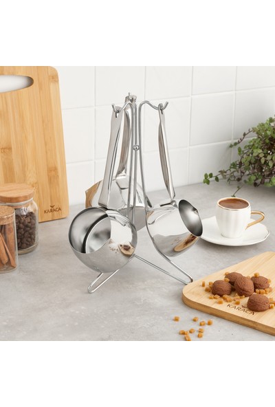 Karaca Granada Çelik Cezve Takımı