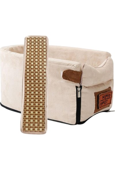 F Fityle Pet Araba Booster Koltuk Köpekleri Taşıyıcı Araba Koltuk Sepeti ile Yaz Mat Mat Bej (Yurt Dışından) F Fityle Pet Araba Booster Koltuk Köpekleri Taşıyıcı Araba Koltuk Sepeti ile Yaz Mat Mat Bej (Yurt Dışından)