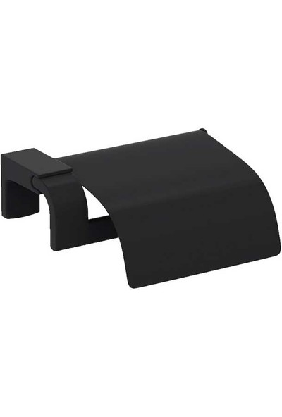 Tema Premium Mat Siyah Tuvalet Kağıtlığı