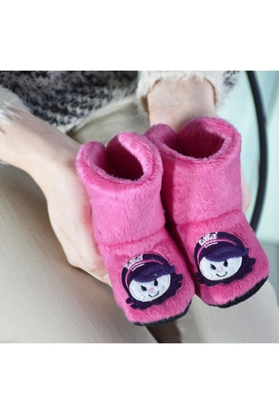 Odesa Ayakkabı Kız Çocuk Peluş Ev Botu