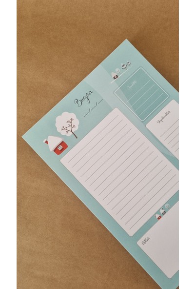 Papiro Kış Temalı Günlük Planlayıcı