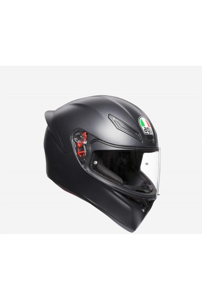 Agv K1 Solid Mat Siyah Kapalı Kask Yeni Sezon Agv K1 Solid Mat Siyah Kapalı Kask Yeni Sezon