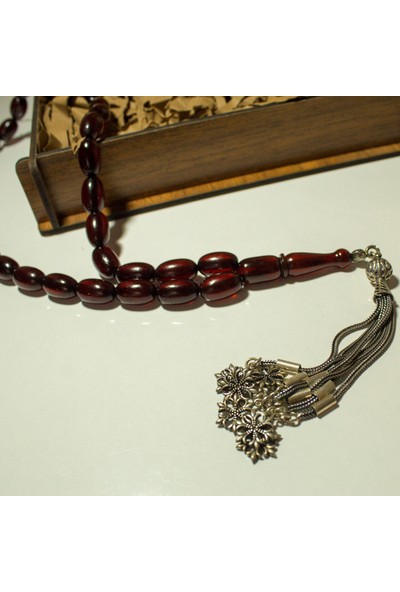 Asal Tesbih Sıkma Kehribar 0012