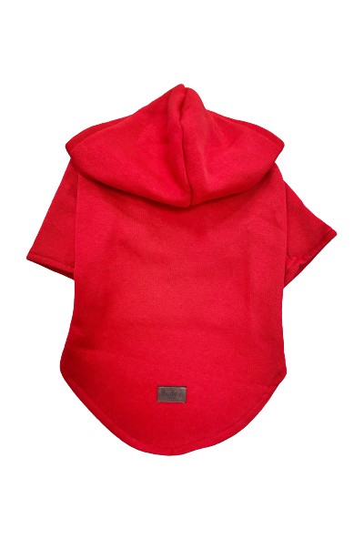 Buddy Store Kedi Köpek Kıyafeti Kapüşonlu Sweatshirt Model Düz Kırmızı (Şardonlu Kumaş) Buddy Store Kedi Köpek Kıyafeti Kapüşonlu Sweatshirt Model Düz Kırmızı (Şardonlu Kumaş)