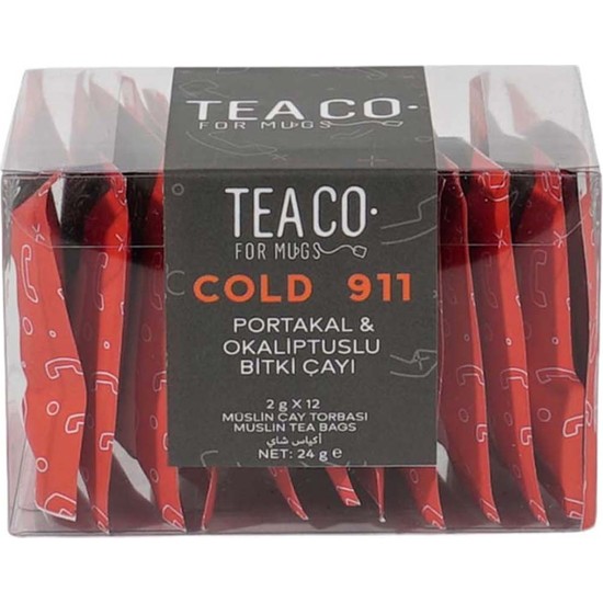 Tea Co - Cold 911 - Greyfurt Ve Portakallı Bitki Çayı Fiyatı