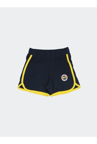 Fenerium Fenerbahçe Logo Kız Çocuk Şort