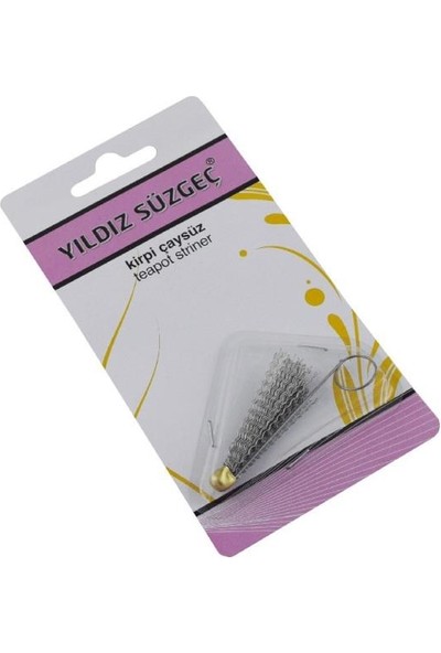 Yıldız Kirpi Tekli Demlik Içi Süzgeç