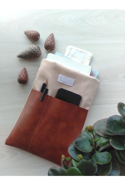 Kitap Kılıfı Taba Suni Deri Detaylı Kitap Kılıfı Taba Suni Deri Detaylı