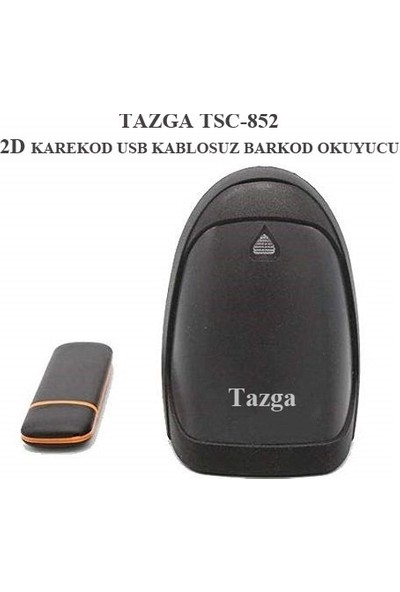 Tazga TSC-852 2d Karekod USB Kablosuz Barkod Okuyucu Tazga TSC-852 2d Karekod USB Kablosuz Barkod Okuyucu