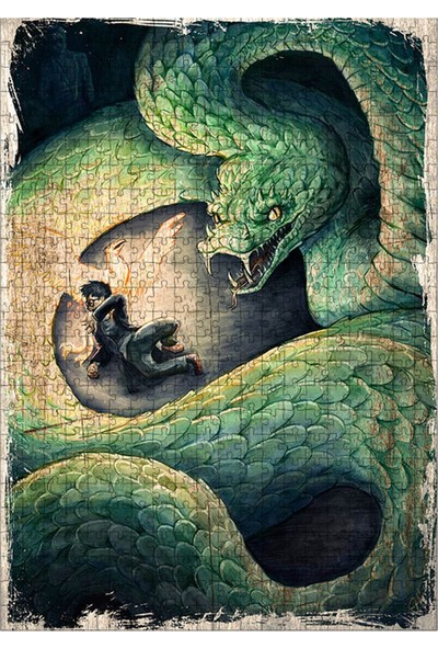 Tablomega Ahşap Puzzel Harry Potter Zümrüdüanka 500 Parça 50*70 cm Tablomega Ahşap Puzzel Harry Potter Zümrüdüanka 500 Parça 50*70 cm