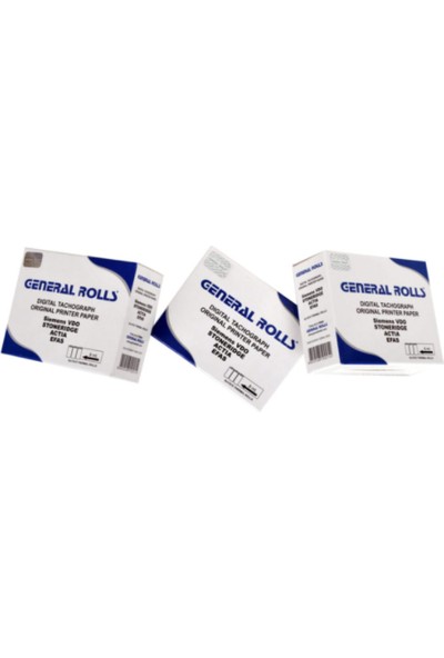 General Rolls 10 Kutu Dijital Takograf Kağıdı 4200