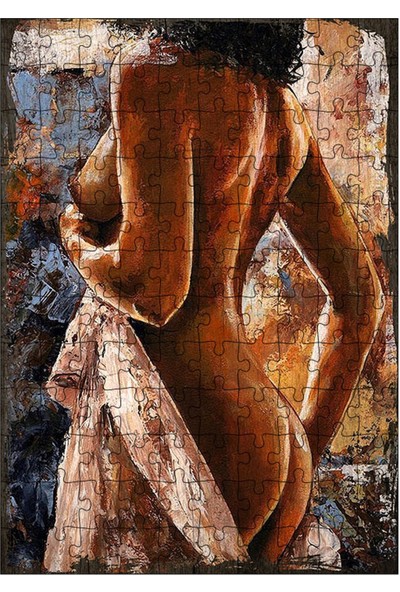 Tablomega Ahşap Puzzel Eski Çıplak Kadın 120 Parça 25*35 cm Tablomega Ahşap Puzzel Eski Çıplak Kadın 120 Parça 25*35 cm