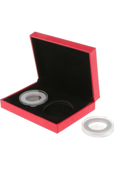 Lovoski Fantezi Çift Paralar Tutucu Ekran 38MM Hatıra Paraları Hediye Kutusu Için Kırmızı (Yurt Dışından) Lovoski Fantezi Çift Paralar Tutucu Ekran 38MM Hatıra Paraları Hediye Kutusu Için Kırmızı (Yurt Dışından)