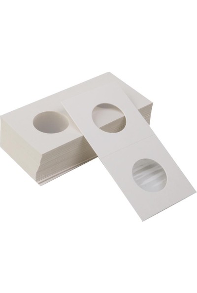 Lovoski 50 Adet Boyut 2x2 Karton / Mylar Orijinal Para Koleksiyonu Tutucular 33MM (Yurt Dışından) Lovoski 50 Adet Boyut 2x2 Karton / Mylar Orijinal Para Koleksiyonu Tutucular 33MM (Yurt Dışından)