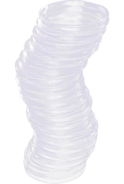 Lovoski 20 Adet Temizle Yuvarlak Plastik Sikke Kapsül Konteyner Depolama Tutucu Kılıf 45MM (Yurt Dışından) Lovoski 20 Adet Temizle Yuvarlak Plastik Sikke Kapsül Konteyner Depolama Tutucu Kılıf 45MM (Yurt Dışından)