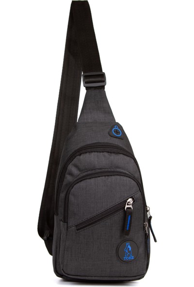 Torz Kulaklık Çıkışlı Tek Kol Göğüs Çantası Günlük Mini Sırt Çanta