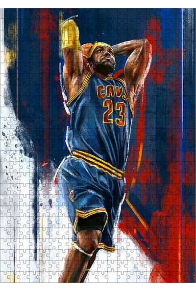 Tablomega Ahşap Puzzel Lebron James 500 Parça 50*70 cm