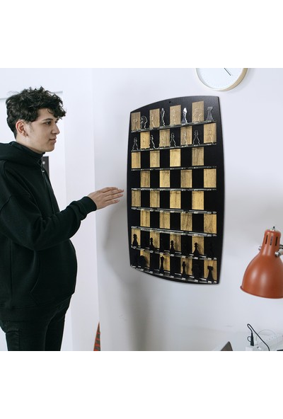 Standarts Ahşap Tablo - Dekoratif, Eğlenceli Satranç Oyunu Standarts Ahşap Tablo - Dekoratif, Eğlenceli Satranç Oyunu