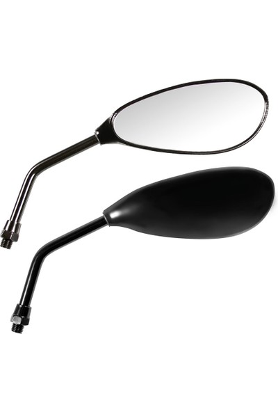 Lampa Naked Siyah Motosiklet Aynası Sağ+Sol Takım 90130