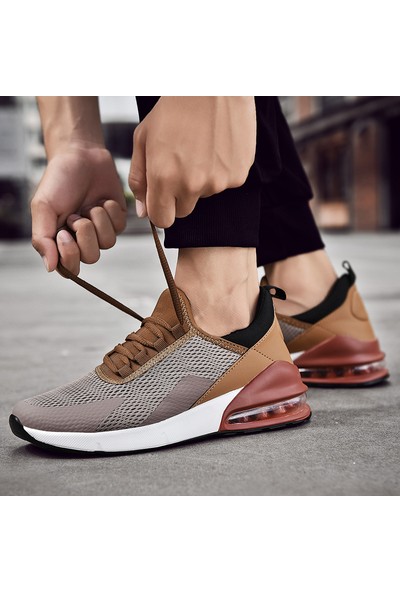 SITONG Haki Erkek Basketbol Ayakkabı Sneakers Spor Ayakkabı Kaymaz Aşınmaya Dayanıklı (Yurt Dışından)