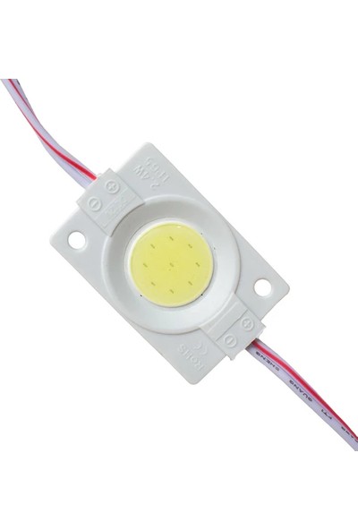 Powermaster Yuvarlak Cob LED Kapaksız 10 Adet