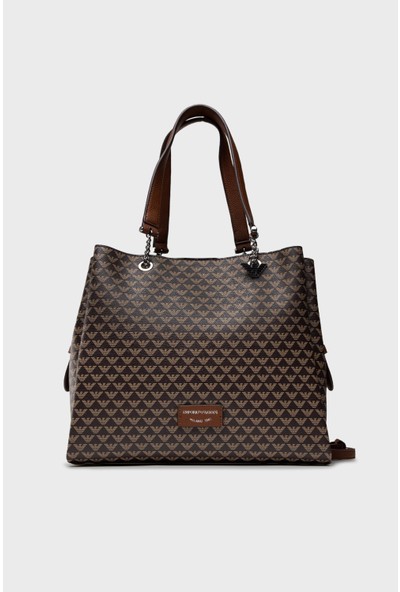 Emporio Armani Logolu Çıkarılabilir ve Ayarlanabilir Omuz Askılı Çanta Bayan Çanta Y3D158 Y345E 80005