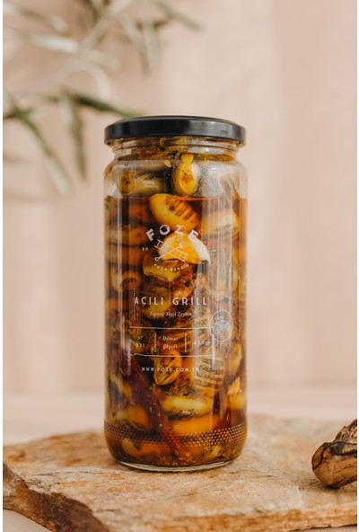 Foze Acılı Grill (Izgara) Yeşil Zeytin 450 gr Foze Acılı Grill (Izgara) Yeşil Zeytin 450 gr