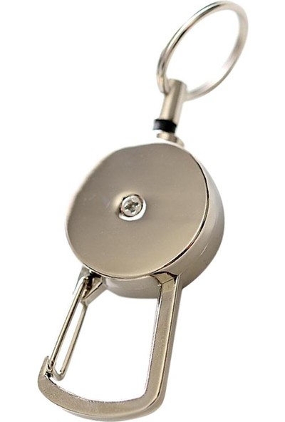 Ağır Hizmet Tipi Geri Çekilebilir Anahtarlık 23.6 Inç Tel Halat ile Geri Çekilebilir Anahtar