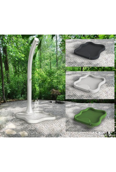 Arkema D108 Plastik Duş Teknesi Antrasit