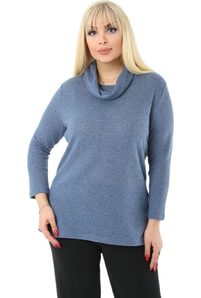 Günay Fierte Kadın Büyük Beden Bluz BK21363 Çıkabilen Yaka Yumuşak Esnek Dokulu Spor Uzun Kol Mavi Bordo Haki Bej Günay Fierte Kadın Büyük Beden Bluz BK21363 Çıkabilen Yaka Yumuşak Esnek Dokulu Spor Uzun Kol Mavi Bordo Haki Bej