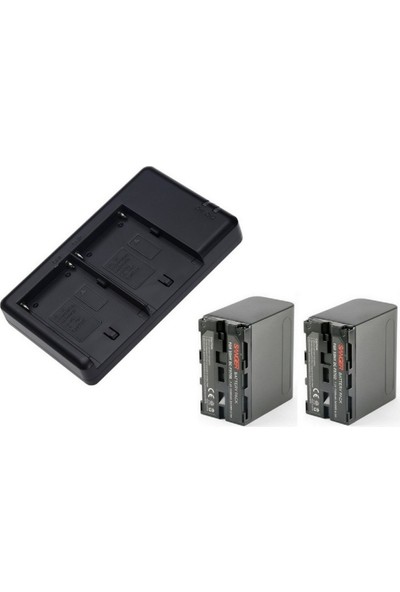 Sanger NP-F970M LED Işık Uyumlu İkili USB Şarj Cihazı + Batarya Seti 7500 mAh Sanger NP-F970M LED Işık Uyumlu İkili USB Şarj Cihazı + Batarya Seti 7500 mAh