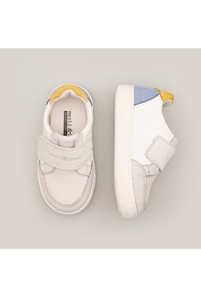 Merli&rose Street Sneakers | Beyaz-Mavi Merli&rose Street Sneakers | Beyaz-Mavi