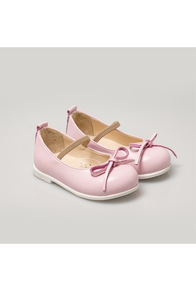 Merli&rose Fiyonklu Babet Ayakkabı | Pembe