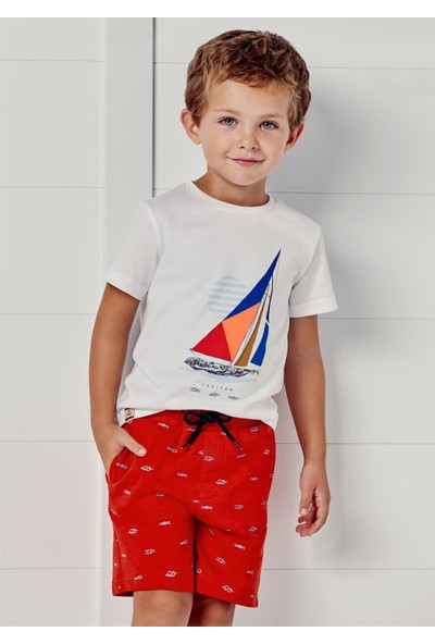 Mayoral Erkek Çocuk Baskılı Penye Şort Takım Mayoral Erkek Çocuk Baskılı Penye Şort Takım