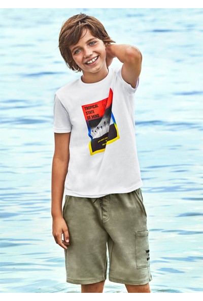 Mayoral Erkek Çocuk Baskılı Penye Şort Takım Mayoral Erkek Çocuk Baskılı Penye Şort Takım