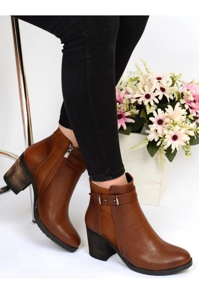 Pandora 15.702 Kadın 8 cm Topuklu Günlük Bot