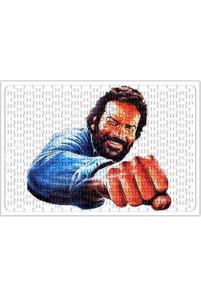 Baskı Dükkanı Bud Spencer The Legend Puzzle 240 Parça Yapboz