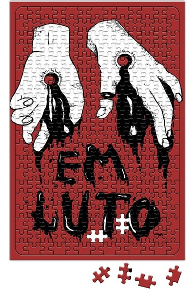 Baskı Dükkanı Em Luto Puzzle 240 Parça Yapboz