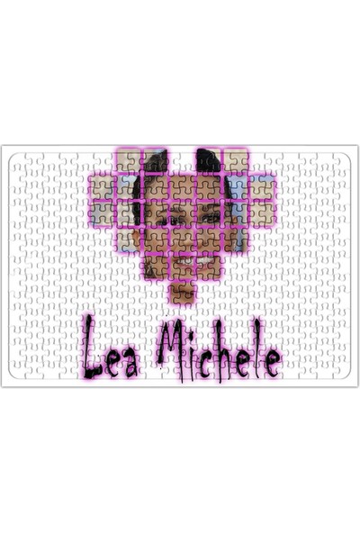 Baskı Dükkanı Lea Michele Puzzle 240 Parça Yapboz