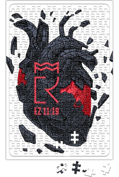 Baskı Dükkanı Novo Coraçao Puzzle 240 Parça Yapboz