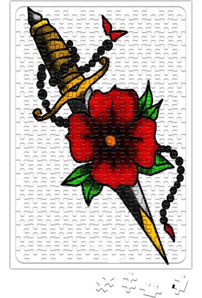 Baskı Dükkanı Rosa E Punhal Puzzle 240 Parça Yapboz Baskı Dükkanı Rosa E Punhal Puzzle 240 Parça Yapboz