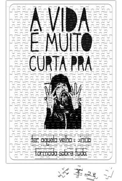 Baskı Dükkanı Raul Seixas Puzzle 240 Parça Yapboz Baskı Dükkanı Raul Seixas Puzzle 240 Parça Yapboz